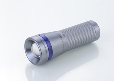 中国 5W PMMA 尾電源スイッチが付いているレンズによって集中される LED のズームレンズの懐中電燈 販売のため