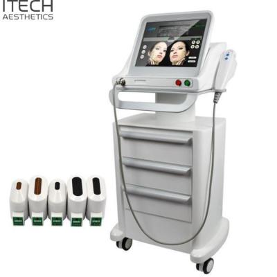 Cina cartucce di sollevamento del Facial di 3D Hifu e della macchina 5 del corpo per il salone di bellezza/stazione termale in vendita