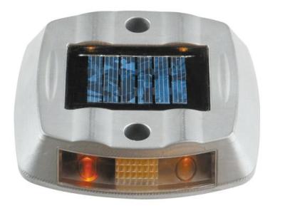 China Solar Road Stud +100% powered by sunlight + solar aluminum casting spike LED traffic light for sale