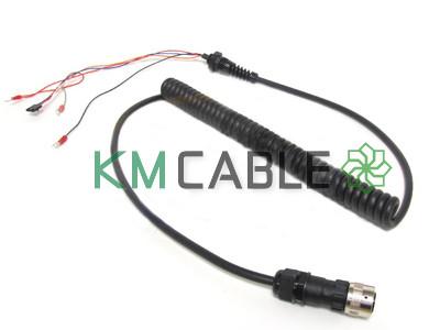 Cina Rivestimento esterno dell'unità di elaborazione dell'assemblaggio cavi del filo di rame a spirale 2 del centro X 1.0mm dell'indennità in vendita