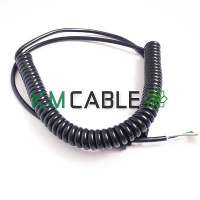 Cina Arenamento stretto di strato dell'assemblaggio cavi dell'isolamento a spirale elettrico del PVC in vendita