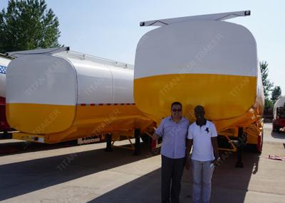 Κίνα 3 άξονες 50000 diesel καυσίμων λίτρα ρυμουλκών βυτιοφόρων με το διαμέρισμα 4 προς πώληση