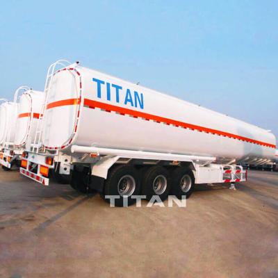 Κίνα TITAN 30000-50000 Fuel Tanker Diesel/Petrol/Gasoline Tanker Trailer 1-7 Compartments for Sale in Zimbabwe προς πώληση