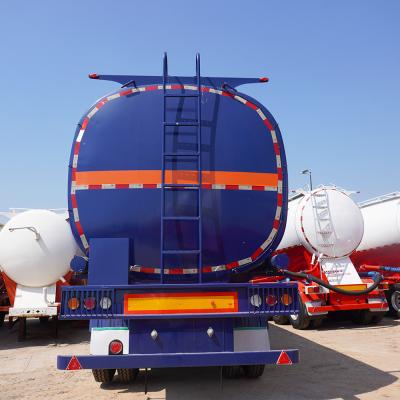 Κίνα TITAN Hot Sale 3 4 Axle 40000L 45000L Diesel Oil Petroleum Fuel Tanker Trailer Tank Semi Trailer for Sale προς πώληση