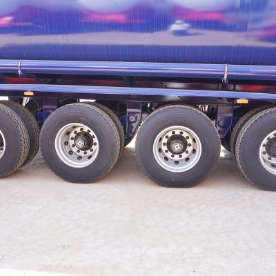 Κίνα TITAN Hot Sale 3 4 Axle 40000L 45000L Diesel Oil Petroleum Fuel Tanker Trailer Tank Semi Trailer for Sale προς πώληση