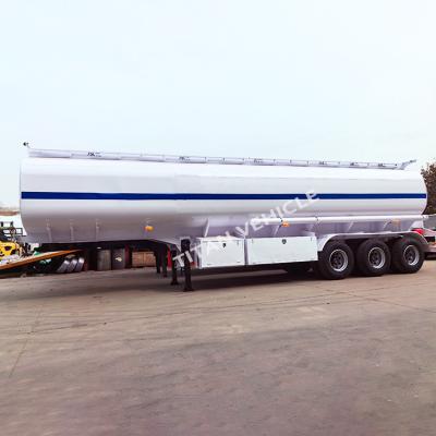 Κίνα TITAN 3 Axle 42000 Liters Fuel Tank Semi Trailer Oil Diesel Fuel Tanker Trailer for Sale in Ghana προς πώληση