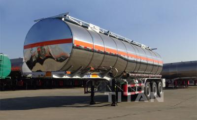 Κίνα TITAN 30000-60000 liters stainless steel oil tanker truck trailers for sale προς πώληση