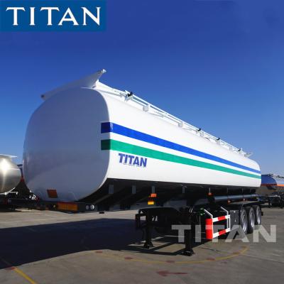 Κίνα TITAN 30000-60000 liters fuel transport petrol tanker trailers for sale προς πώληση