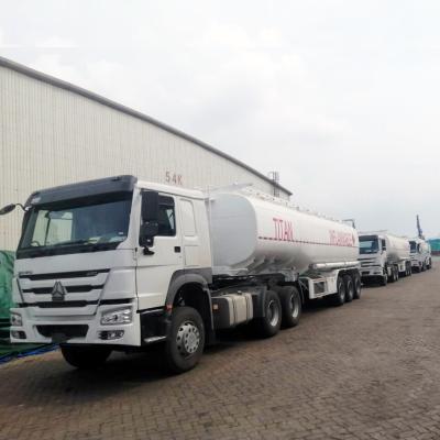 Κίνα 3 Axle 45000 Liters Petrol Fuel Tanker Semi Trailer for Senegal προς πώληση