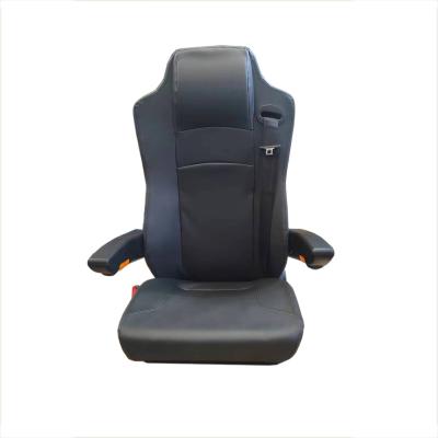 China Assento de tipo simples T803 Apoio traseiro alto PU Superfície Assento de caminhão Assento de carregador à venda