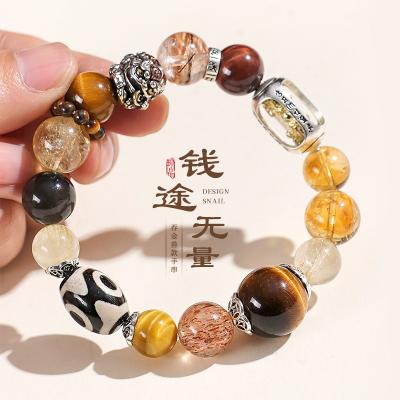Chine En gros Crystal Rose Quartz Anxiété Les dames aiment les perles de cristal Bracelet Amitié naturelle Cadeaux Bracelet en pierre précieuse à vendre
