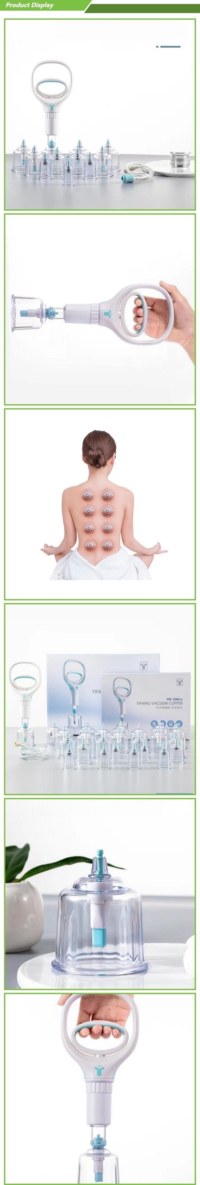 Excellent Device for Body 24PCS Massage Set Portable Powerful Vacuum Therapy Cupping Medical Use