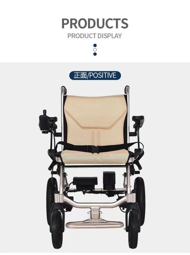 New Design Electric for Disabled Factory Wheelchair Manufacturer Electronic Wheel Chair Medical Use