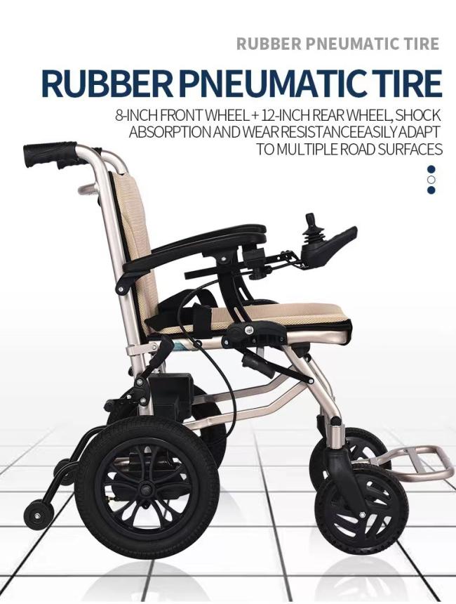 New Design Electric for Disabled Factory Wheelchair Manufacturer Electronic Wheel Chair Medical Use