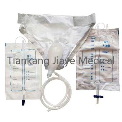 Chine Désinfection physique Collecteur d'urine portable 2000 ml Sac de drainage pour l'atrophie sénile à vendre