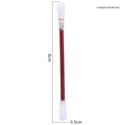 Κίνα Ιατρικό υγρό βαμβάκι Swab Stick Απολυμαντικό τύπου Άπω υπέρυθρου Χρόνος αποστείρωσης 1 min προς πώληση