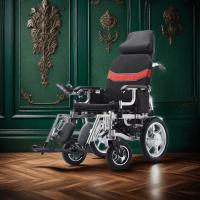 Quality Convenient Electric Wheelchair with 120kg Loading Weight and Motorized Folding Design for sale