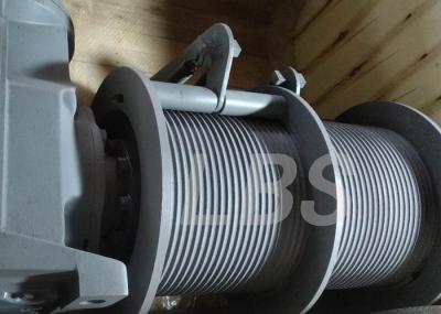 중국 5T 두 배 드럼 190MM 사이드 브레이크를 가진 전기 윈치 기계 판매용