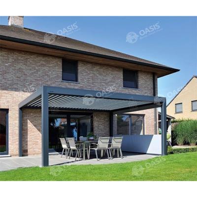 Chine Pergola en aluminium moteur pour la vie en extérieur à vendre