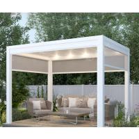 Quality All Aluminium Alloy Lightweight Pergola , Light Duty Type Louver Blade Pergola for sale
