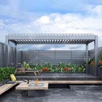Rainproof Waterproof Motorized Aluminum Pergola With Roof That Opens And Closes china Rainproof Waterproof Motorized Aluminum Pergola With Roof That Opens And Closes