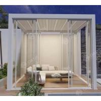 Quality Waterproof Motorized Aluminum Pergola 4x5m 4x6m European Design For Mansions for sale