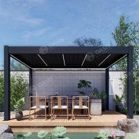 Quality Light Duty Type Aluminium Pergola With Louvered Roof 4x4x2.8m 4x3x2.8m for sale