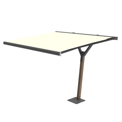 Classical Full Cassette Box Waterproof Retractable Awning For Buildings