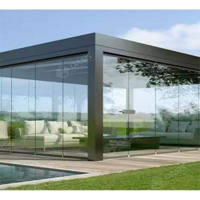Chine Application extérieure à l'extérieur Pergola en aluminium motorisé pour les manoirs à vendre