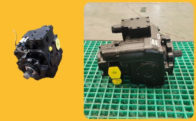 hydraulic transmission piston pump works
