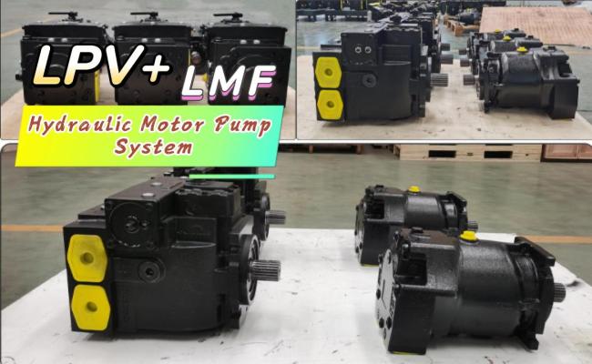 Wheat harvester Hydrostatic transmission system