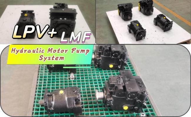 Hydraulic Motor Pump System Simple layout