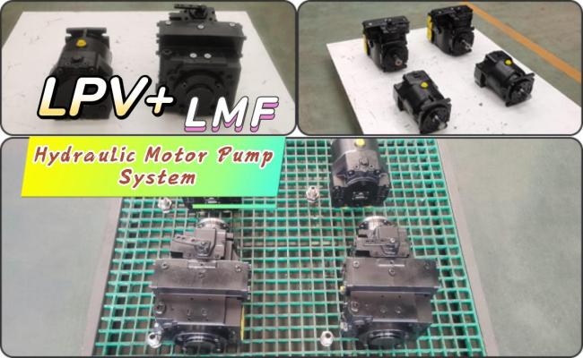 Hydraulic Motor Pump System Simple layout