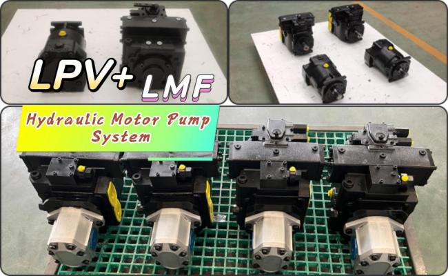 Hydraulic Motor Pump System Simple layout