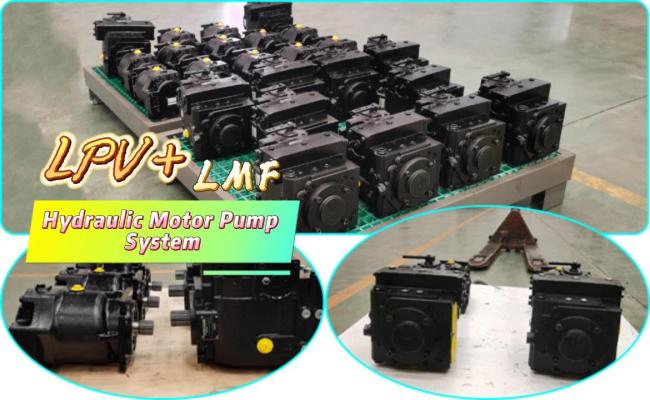 Wheat harvester axial piston pump customization