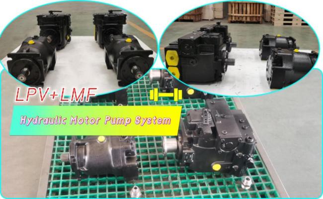 Customized axial piston pump for hydrostatic drive sprayer
