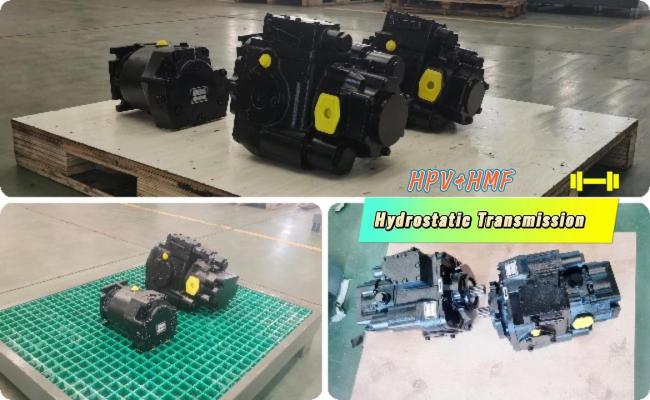 Harvesting machinery hydrostatic pump