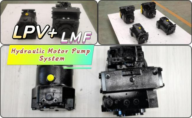 scraper underground truck hydraulic pumps