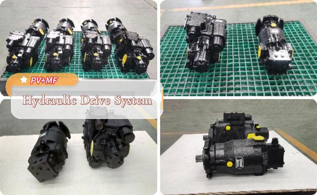 rice harvester hydraulic pump motor