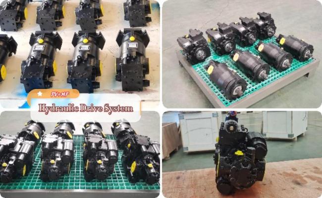 grape machinery hydraulic motor pump system