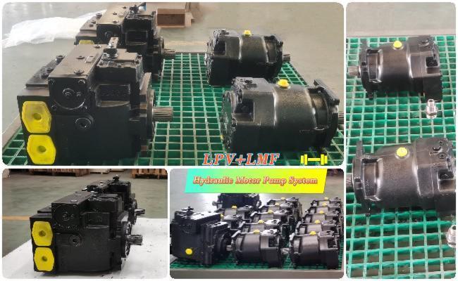 crusher hydrostatic transmission pump