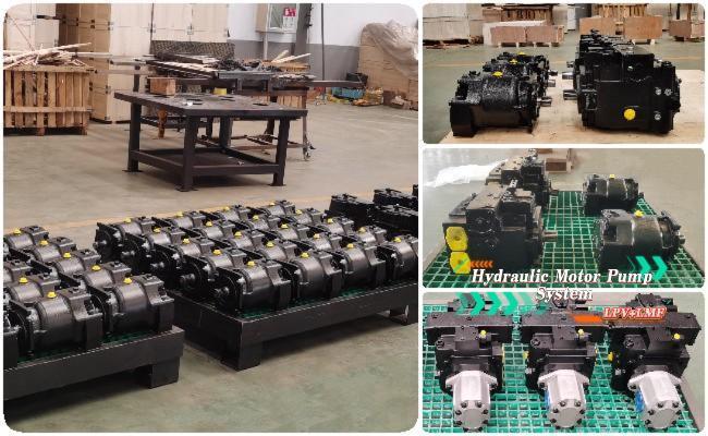 crusher hydrostatic transmission pump