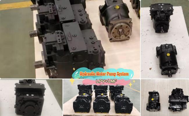 agricultural machinery tandem hydraulic pumps