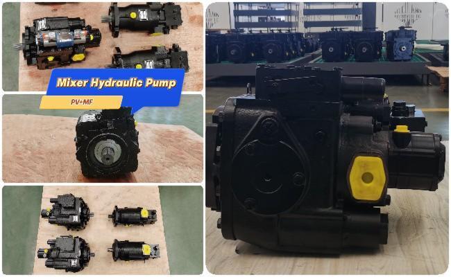 concrete mixer piston pump