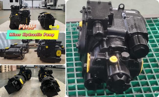 mixer hydraulic piston pump