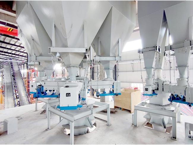 300TPD High Precision Automatic Glass Batch Plant overview