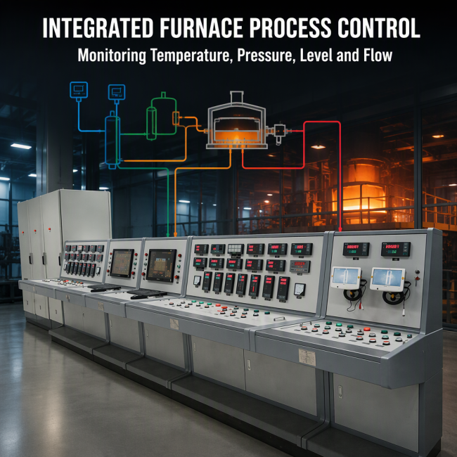 Industrial control system expanded model installed in an industrial plant application scene