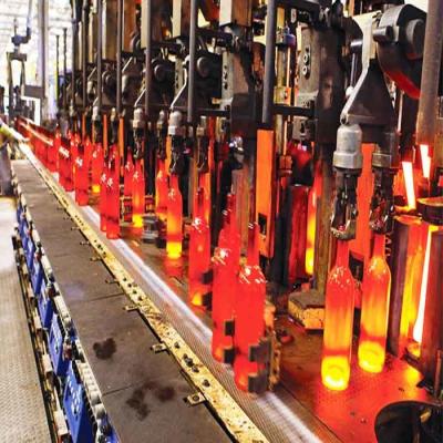 China Green Wine 250g 300ml Glass Bottle Production Line Wine Glass Production Machinery for sale