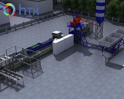 Chine Système de dosage de béton intelligent Machine de coulée humide multifonctionnelle pour la production de pierre artificielle à vendre