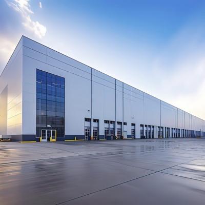 China Prefabricated Steel Structure Warehouse For Industrial Q235B Q355B ASTM A36 for sale
